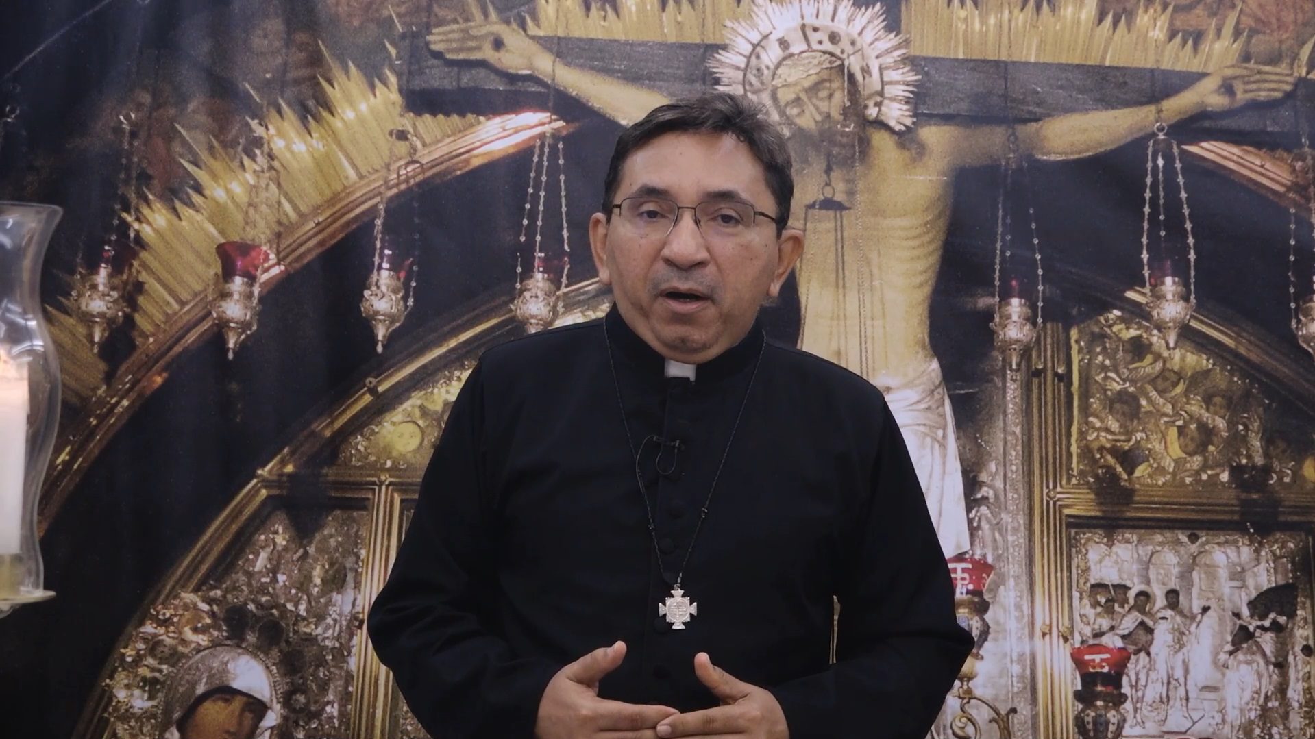 Na mensagem de Páscoa, Padre Sandro dos Santos lembra que "Jesus vence ...