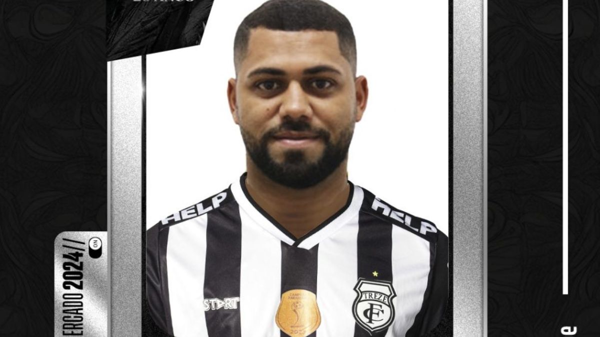 Treze anuncia contratação do centroavante Pilar