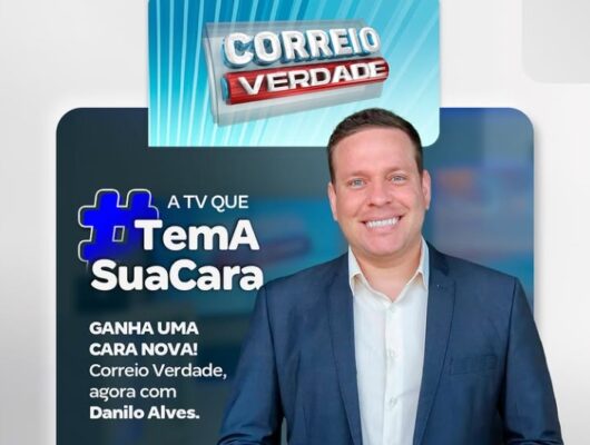 Danilo Alves é confirmado como novo apresentador da TV Correio