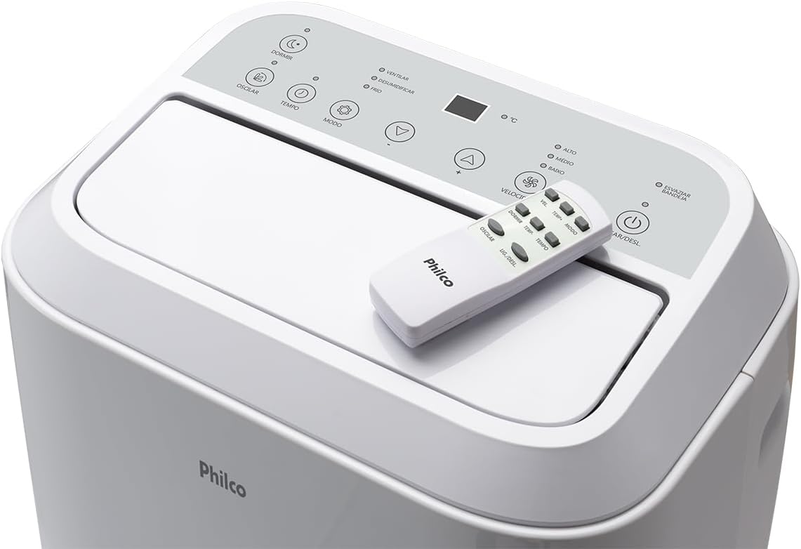 Economize no verão: ar condicionado portátil Philco com mega desconto ...
